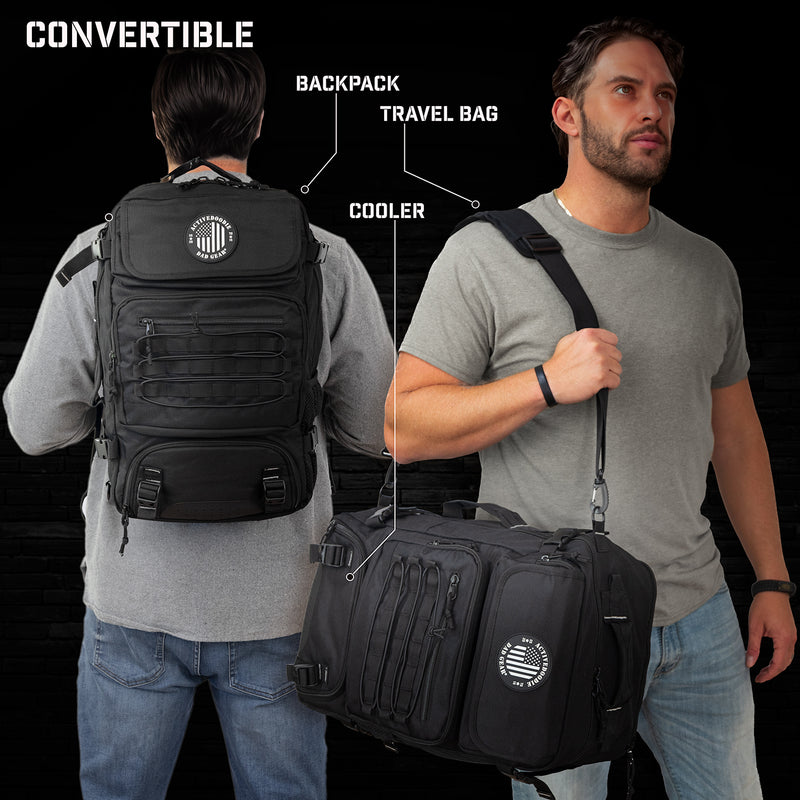 FLEX.32L Dad Bag with Large Cooler Compartment, Wet Bag and Multi Carr