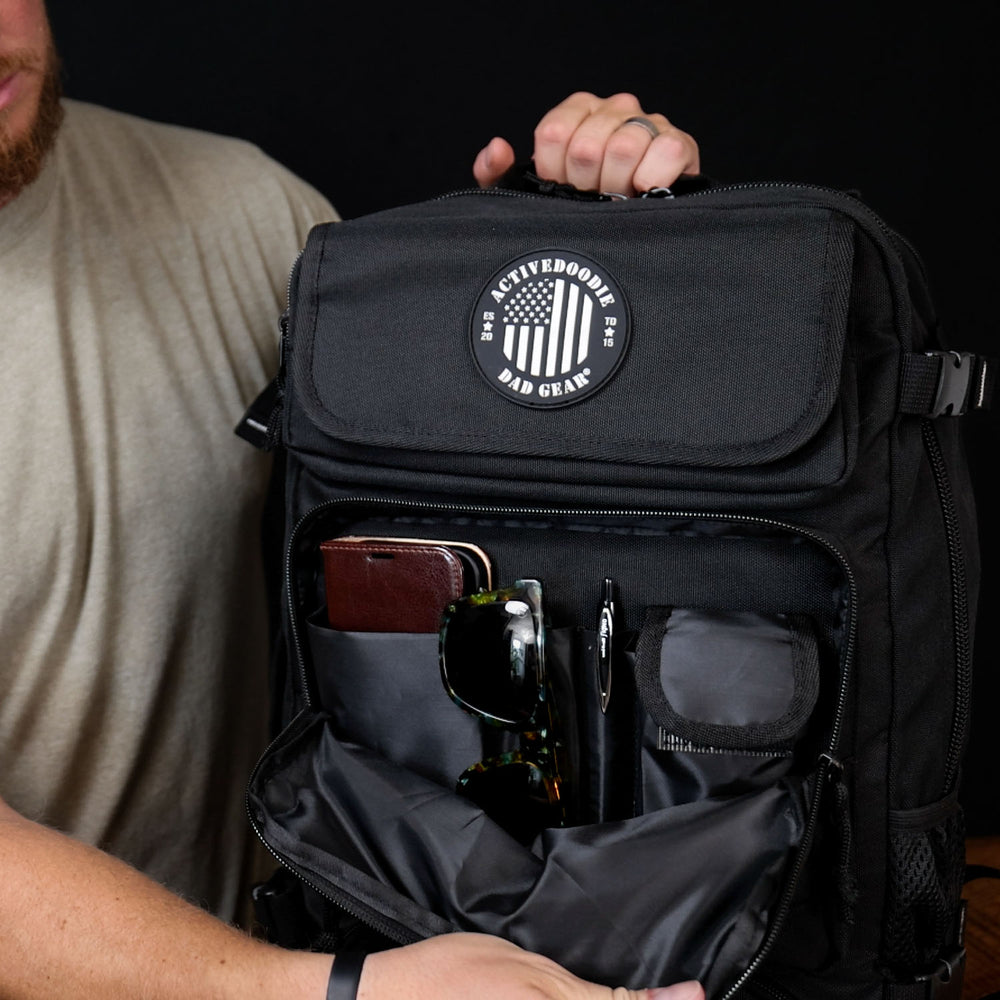 Active Doodie® FLEX.32L Dad Bag with Large Cooler Compartment, Wet Bag